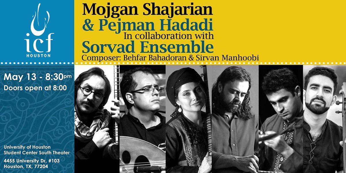 Mojgan Shajarian and Pejman Hadadi at Student Center South Theater ...