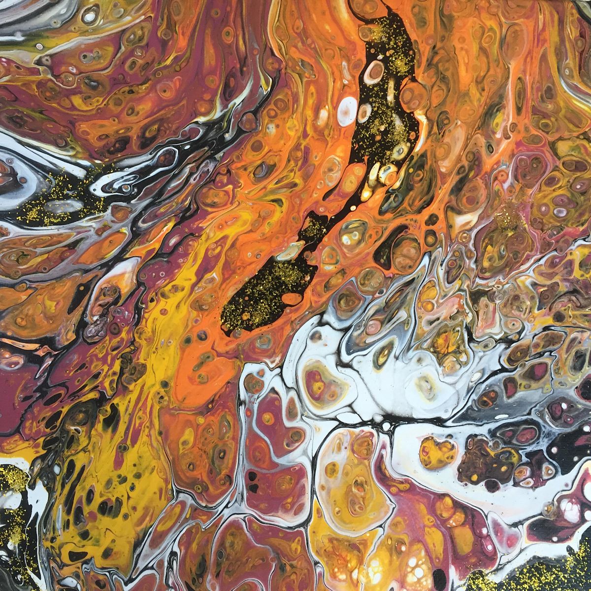 Acrylic Pouring: Fluid Art | The Wolf & Hound, Vancouver, BC | December ...