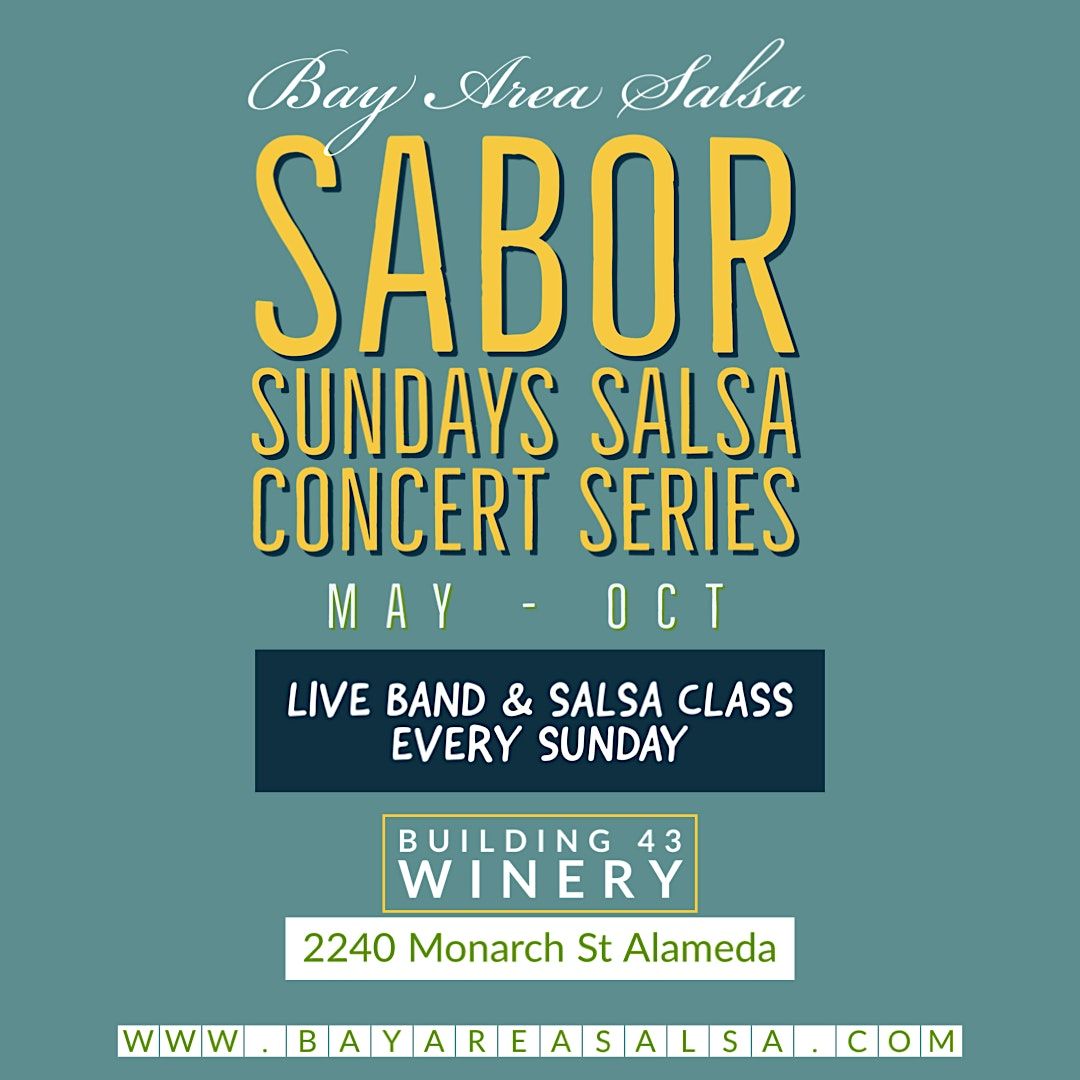 FREE - May 7th Sabor Sundays-Featuring LIVE Local Salsa Bands Every ...