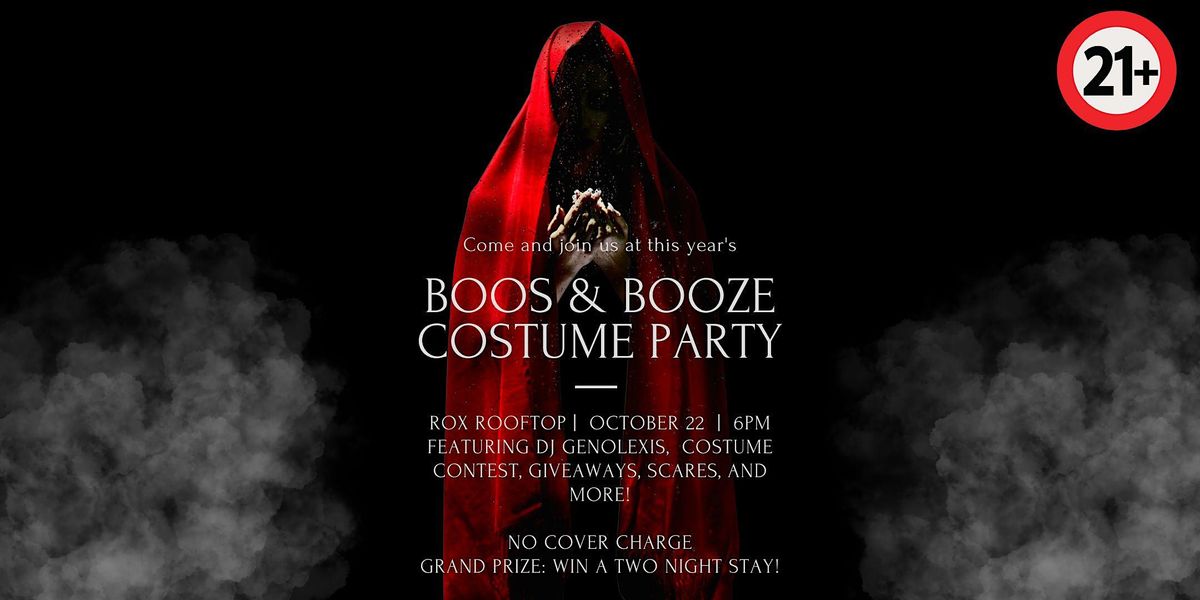 Rox Rooftop Bar: Boos & Booze Costume Party | ROX Rooftop, Tampa, FL ...