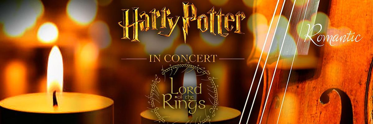 Harry Potter & Lord of the Rings: String Quartet Candlelit Concert ...