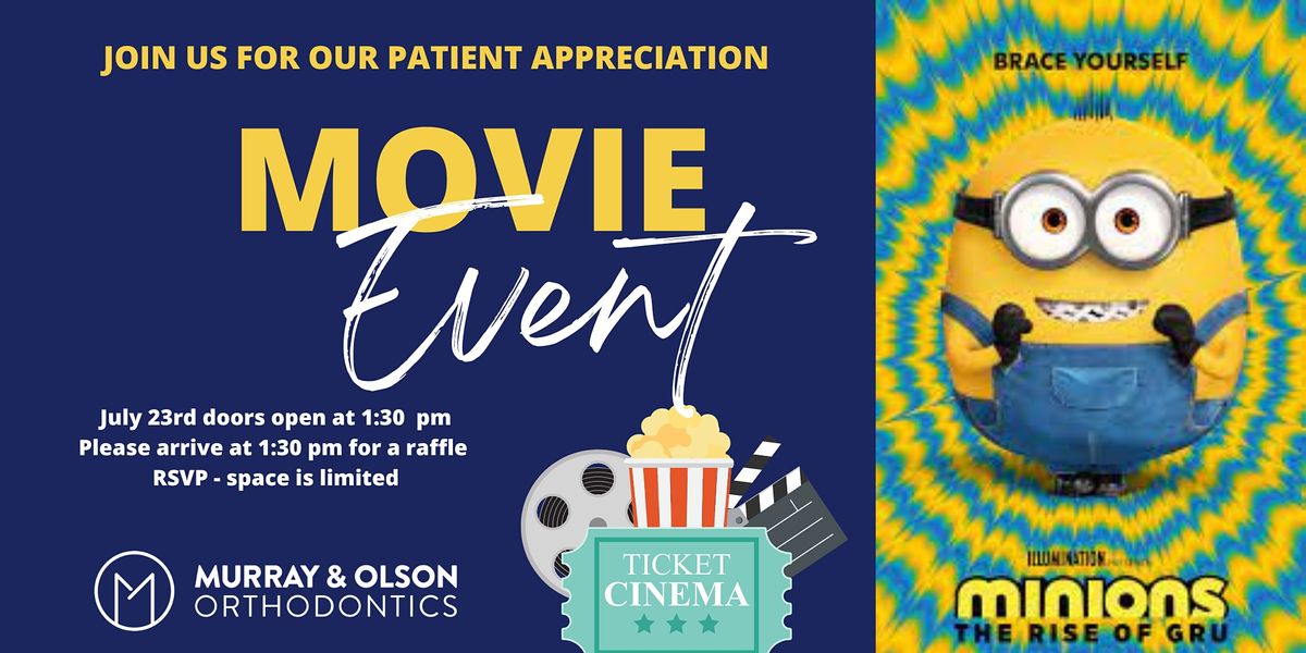 Patient Appreciation Movie Event- Minions: The Rise of Gru at Regal ...
