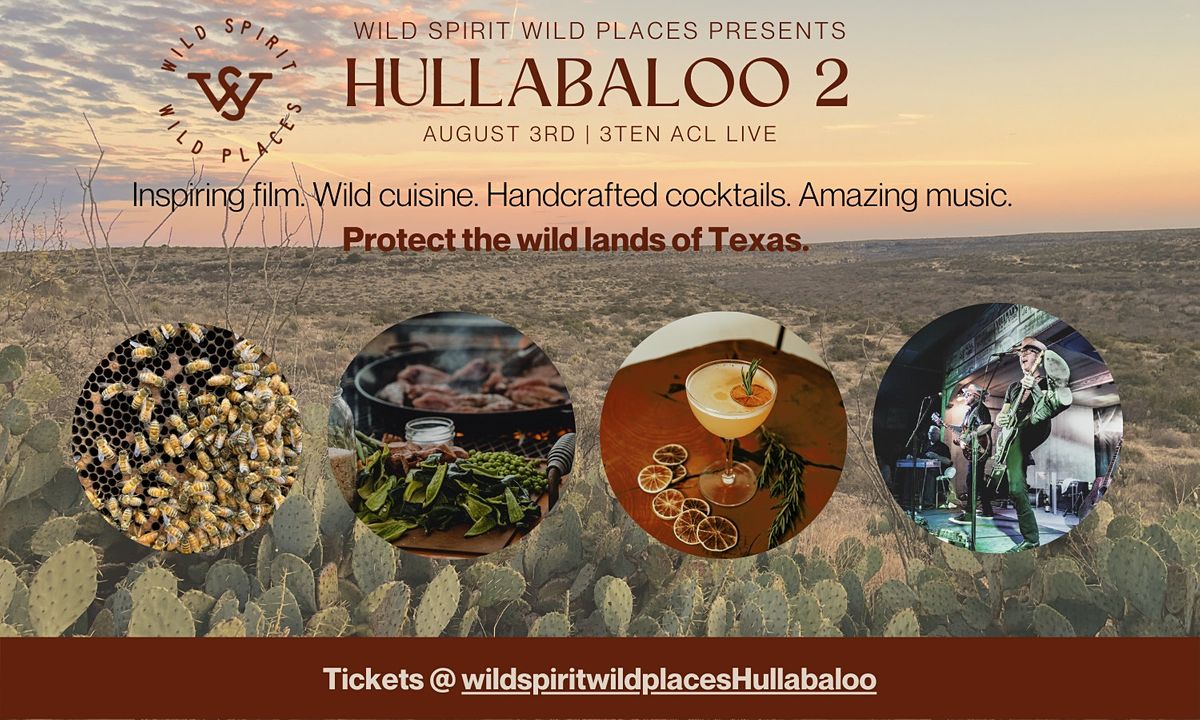 Wild Spirit Wild Places Hullabaloo 2 | 3TEN ACL Live, Austin, TX ...