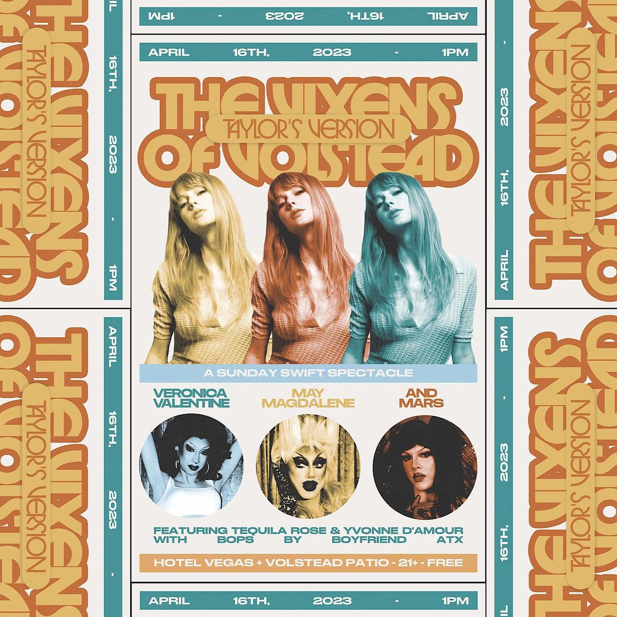 VIXENS OF VOLSTEAD DRAG BRUNCH | The Volstead Lounge, Austin, TX ...