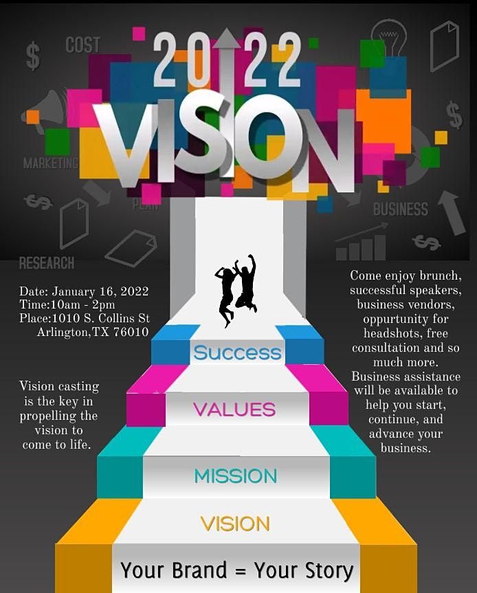 VISION 2022 | 1004 N Collins St, Arlington, TX | January 15, 2022