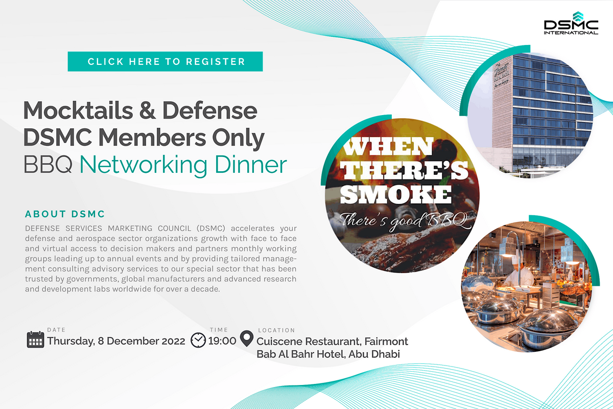 DSMC Mocktails & Defense | In-Person Member Dinner | December 2022 ...