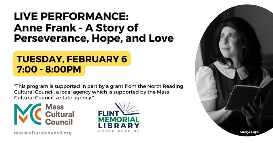 Anne Frank – A Life to Remember: A Story of Perseverance, Hope, and Love | Flint Memorial ...