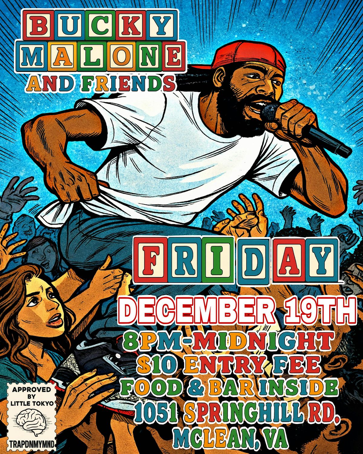 BUCKY MALONE & FRIENDS PT.2 at VFW. Post, McLean on 19th December, 2025