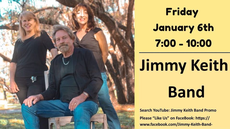Jimmy Keith Band at Jrs Old Packinghouse Cafe, Sarasota on 6th January ...