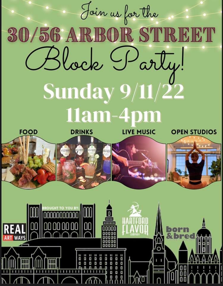Arbor Street Open House - Block Party! at 30-56 Arbor Street, Hartford ...