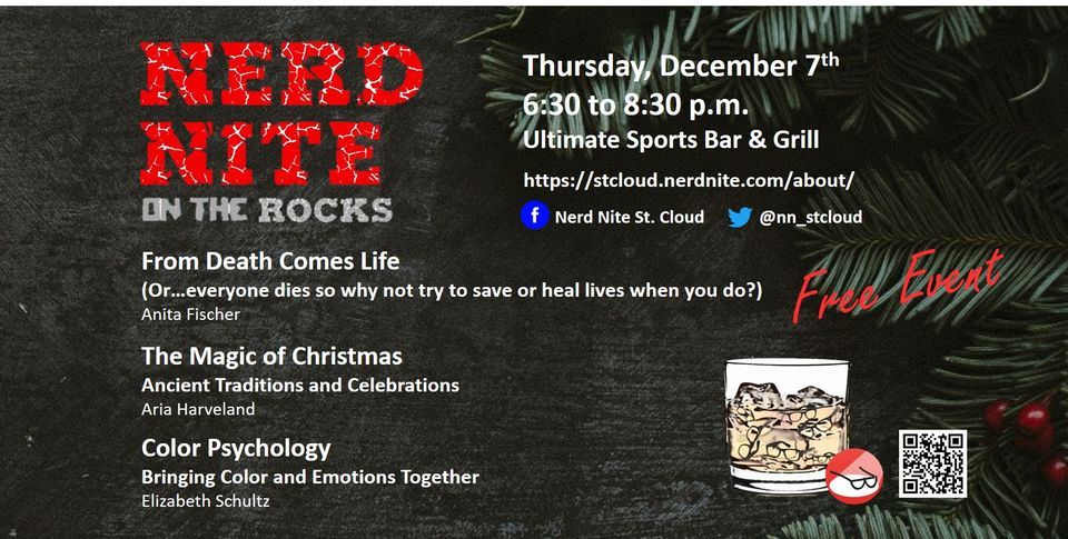 December Nerd Nite | Ultimate Sports Bar and Grill, Waite Park, MN ...