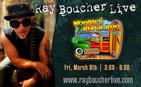 Ray Boucher Live at Woodys River Roo at Woody's River Roo, Ellenton on ...