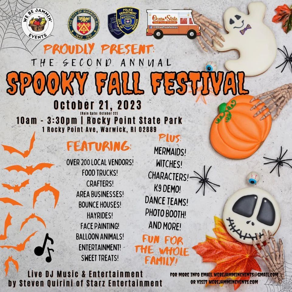 Spooky Fest 2023 at Rocky Point State Park, Warwick on 21st October, 2023