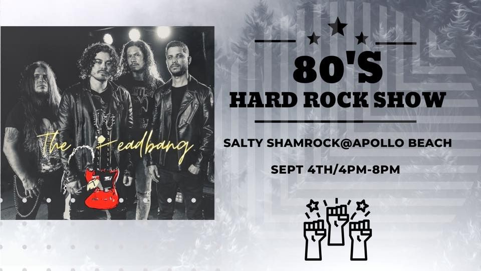 80s Hard Rock Show at Salty Shamrock, Apollo Beach on 4th September, 2022
