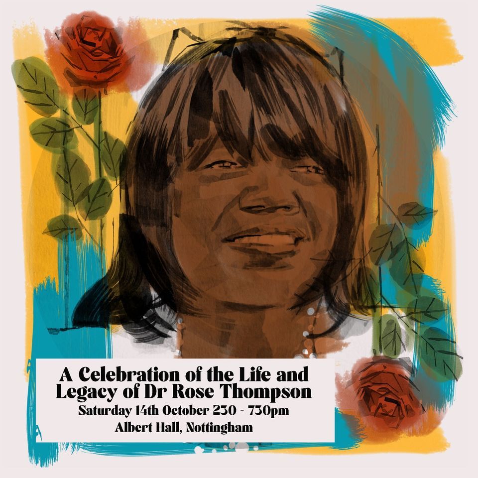 Dr Rose Thompsons Celebration of Life and Legacy at The Albert Hall ...