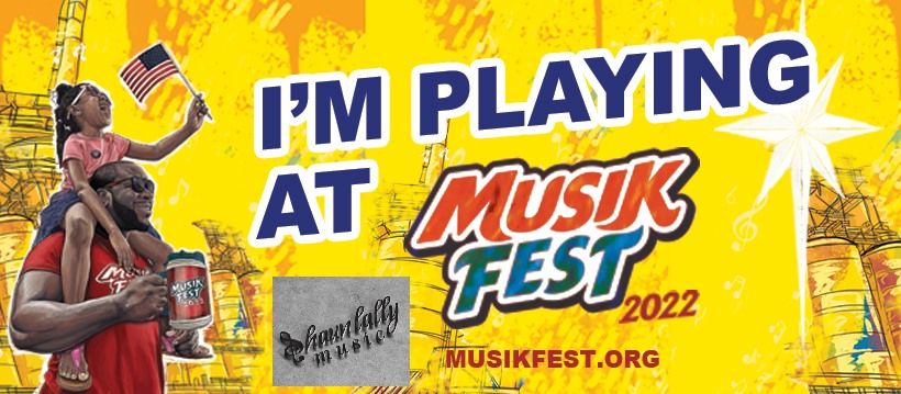 Shaun Lally debut at Musikfest 2022 at ArtsQuest, Bethlehem on 5th ...