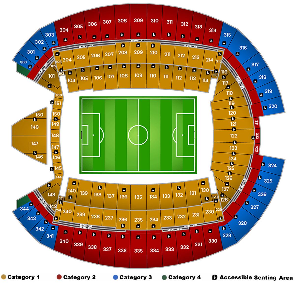 World Cup 26: Group G: Egypt vs. Iran - Match 63 at Lumen Field ...