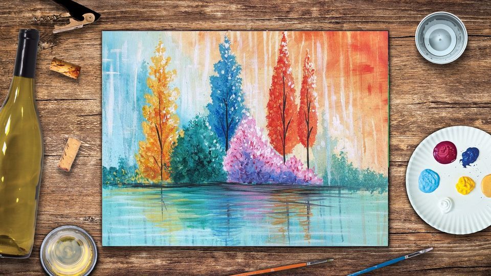 Colors of the Forest Paint and Sip Event | 691 N High St, Columbus, OH ...