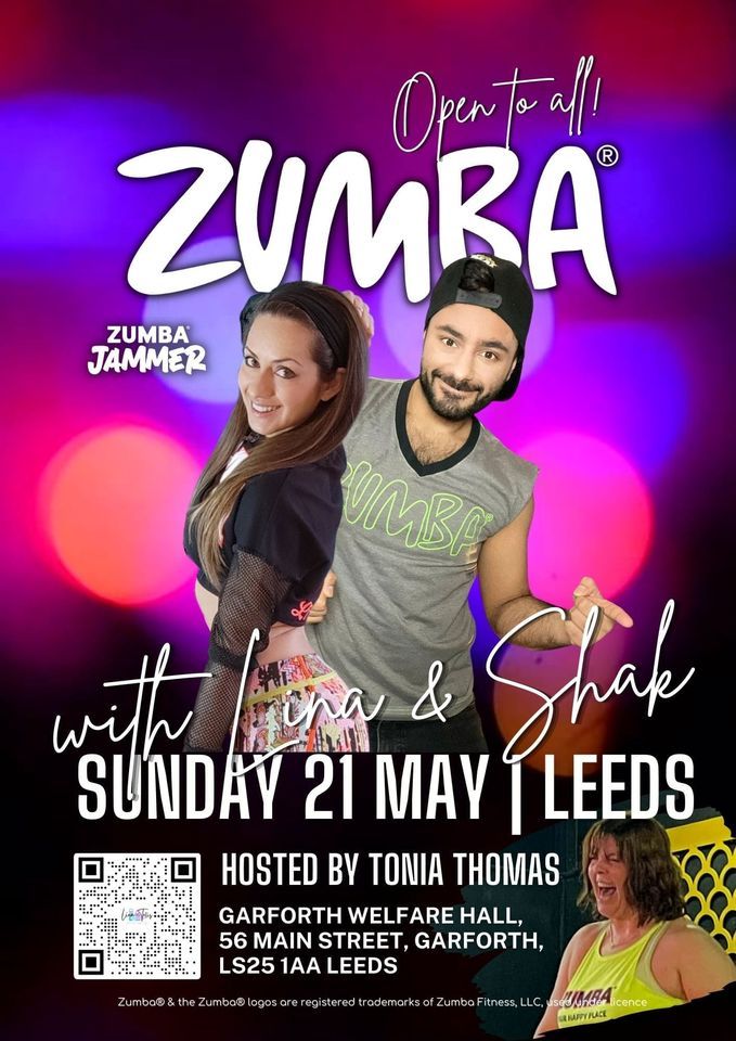 Zumba Masterclass (Leeds) with Lina Telis and Skak! at Garforth Miners ...