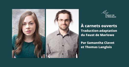 À carnets ouverts - Traduction-adaptation du Faust de Marlowe par ...