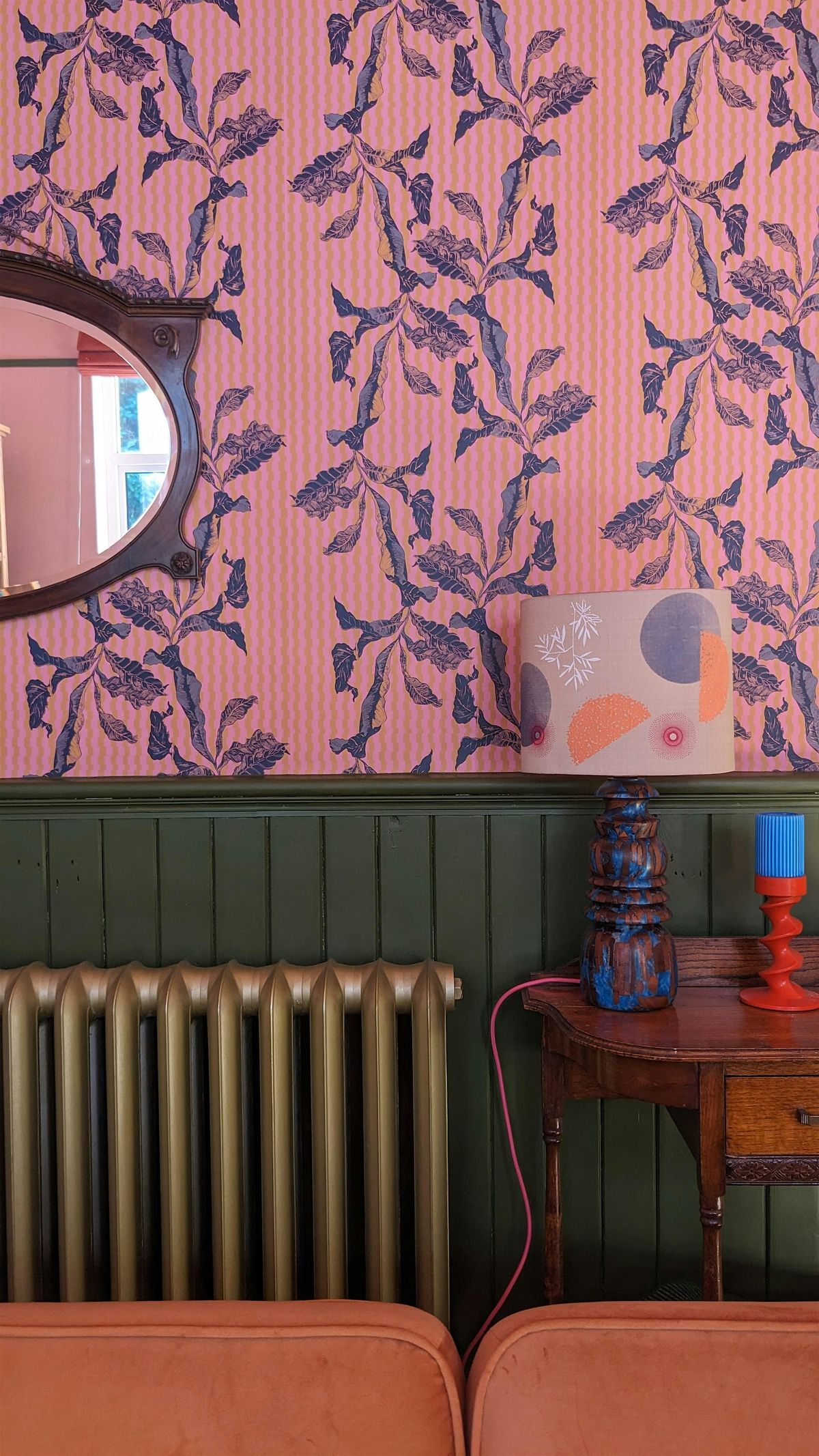 Lampshade making workshop using Addicted to Patterns hand printed ...