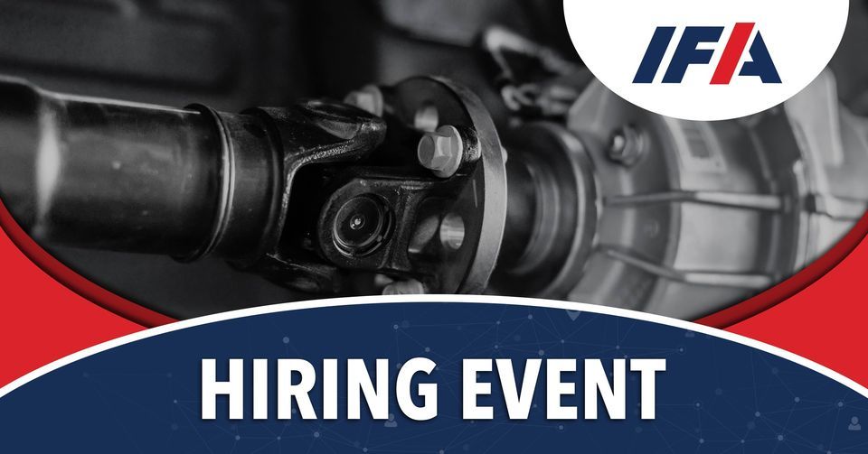 IFA Rotorion Hiring Event | 479 Trade Center Pkwy, Summerville, SC ...