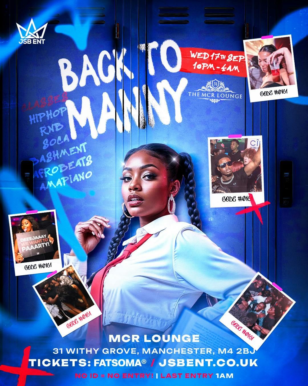 BACK TO MANNY 2025 ? - MANCHESTER FRESHERS - HipHop / RnB / House ...