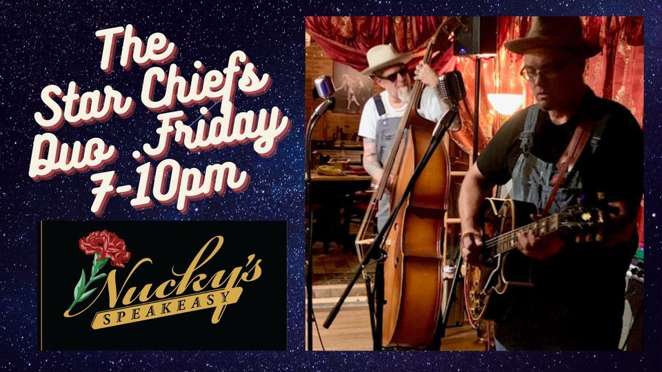 The Star Chiefs at Nucky's Speakeasy, Anoka on 16th March, 2024