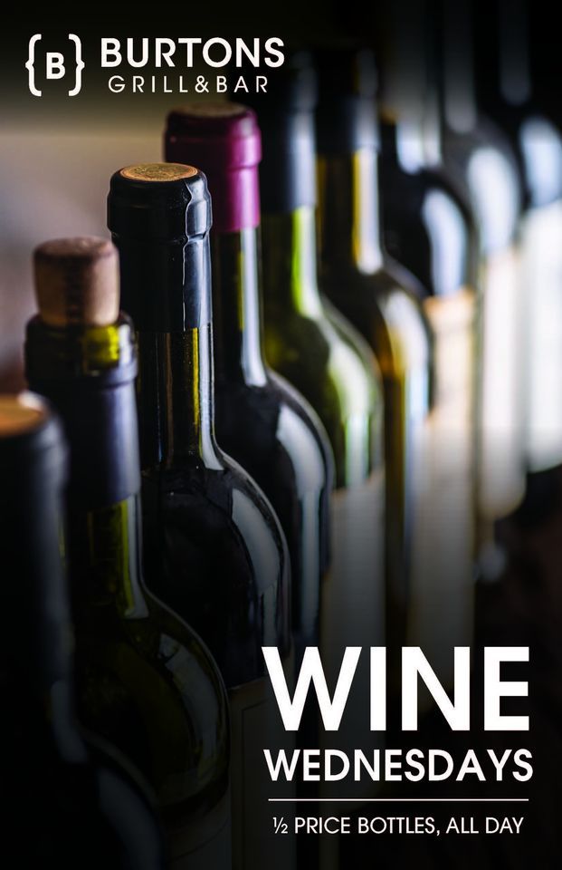 Wine Wednesdays | Burtons Grill & Bar (Gaithersburg) | November 15, 2023