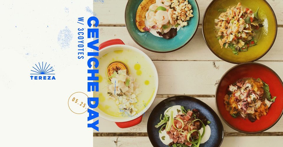 Ceviche Day // Live Music - 3Coyotes | Tereza, Budapest, BU | May 25, 2022