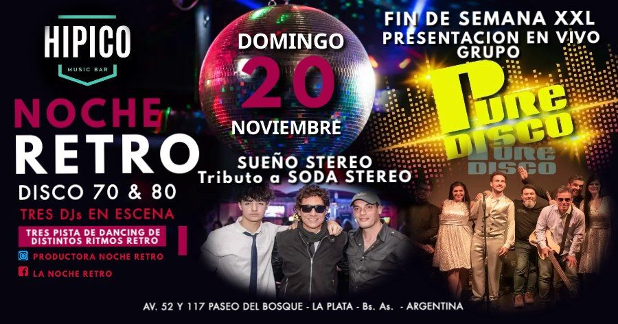NOCHE RETRO - EDICION DISCO (anteúltima fiesta) at Club Retro Hípico La ...