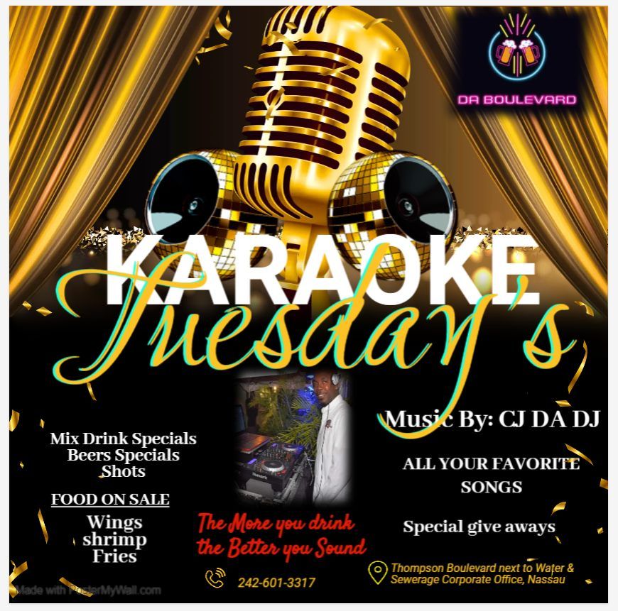 KARAOKE TUESDAYS | Nassau Bahamas | April 25, 2023