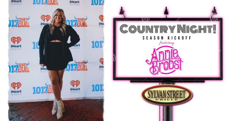 101.7 The Bull Presents Country Night with Annie Brobst at Sylvan ...