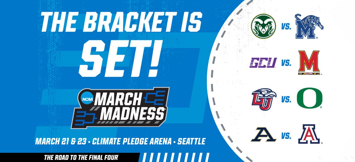 NCAA Mens Basketball Tournament Seattle - Session 3 (#4 Maryland vs #12 ...