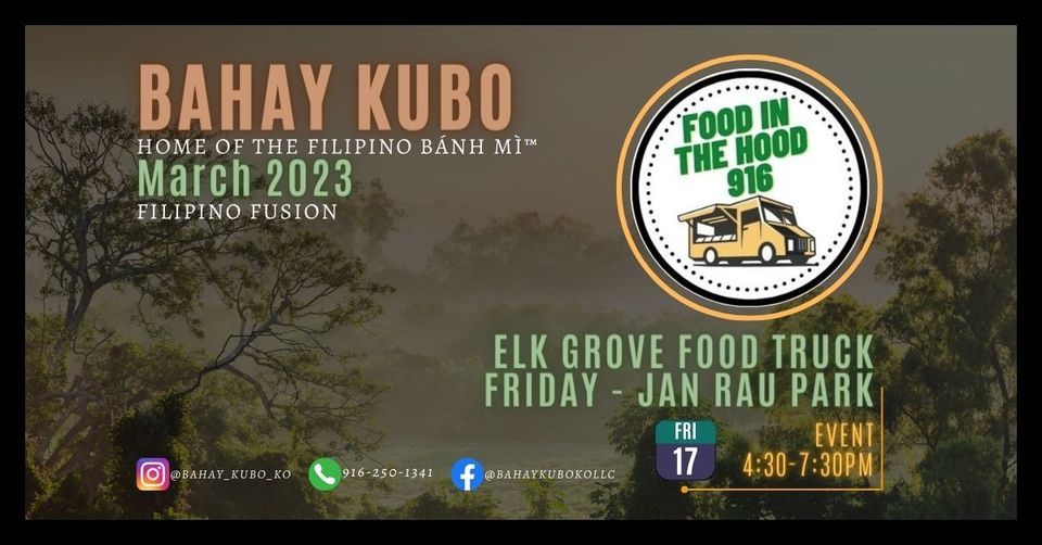EG Food Truck Friday - Jan Rau Park by Food in the Hood 916 at Jan Rau ...