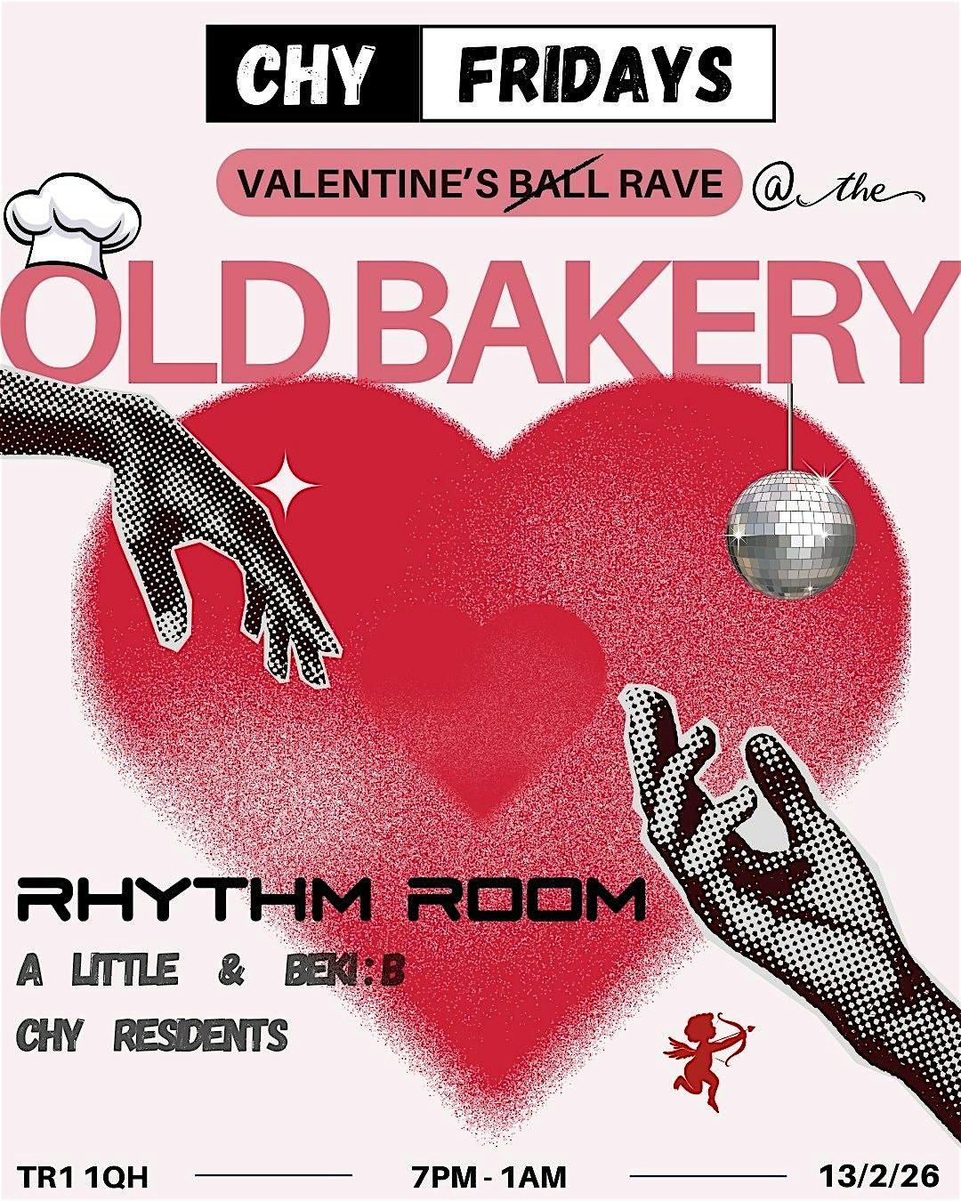 Chy Fridays - Valentines Rave with A Little, BEKI:B and Chy Residents ...