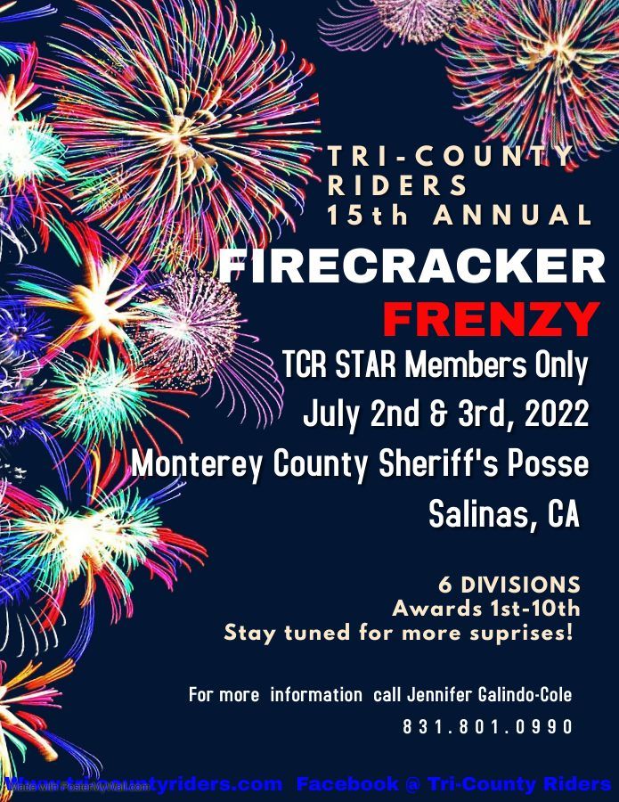 FIRECRACKER FRENZY 2022 at 395 Old Natividad Rd, Salinas, CA 93906-1404 ...