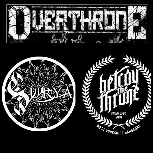 Metalcore Mayhem; Overthrone, Surya & Betray The Throne | Victoria ...