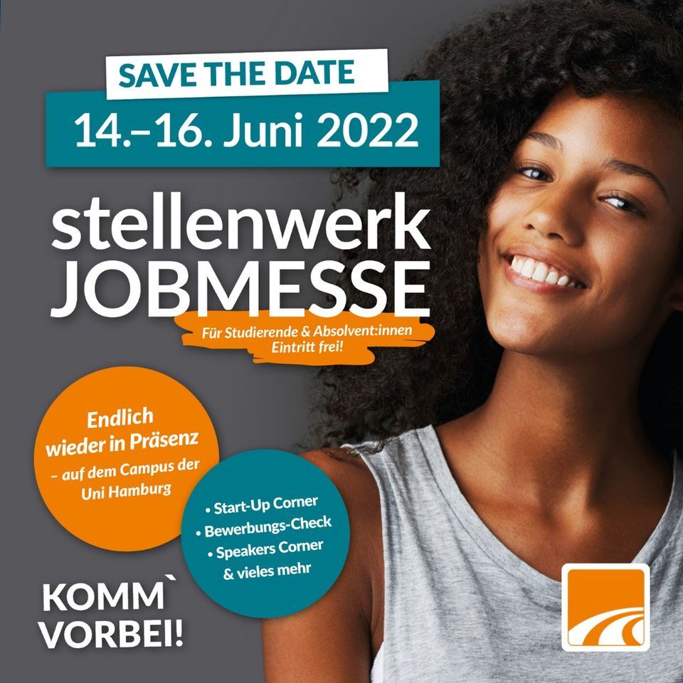 stellenwerk-Jobmesse Hamburg 2022 | Universität Hamburg | June 14 to ...