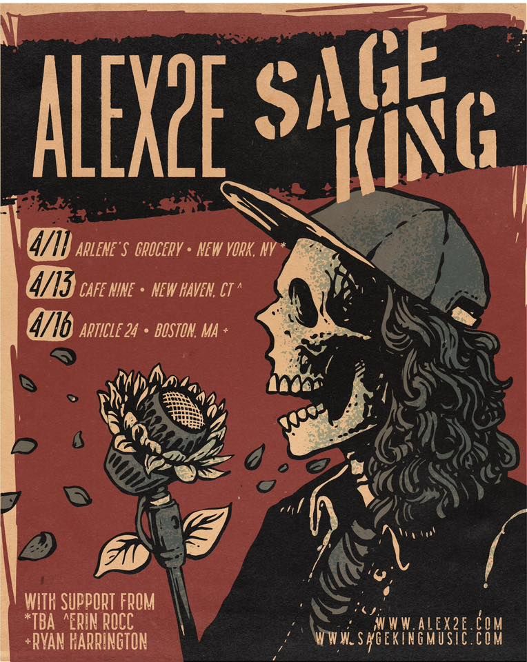 Alex2e // Sage King w/s/g Erin Rocc - Cafe Nine | cafe nine, New Haven ...