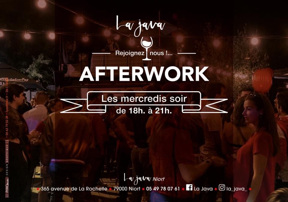Afterwork | 365 Avenue de la Rochelle, 79000 Niort, France, Cognac, LI | December 7, 2022
