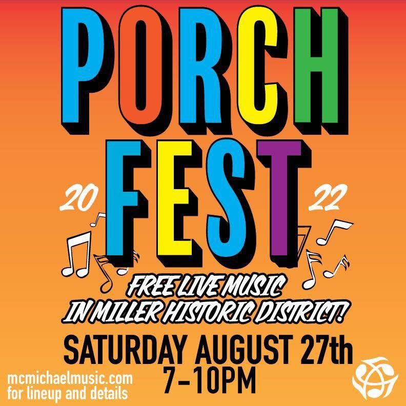 Norman Porch Fest 2022 | Larsh - Miller, Norman, OK | August 27, 2022