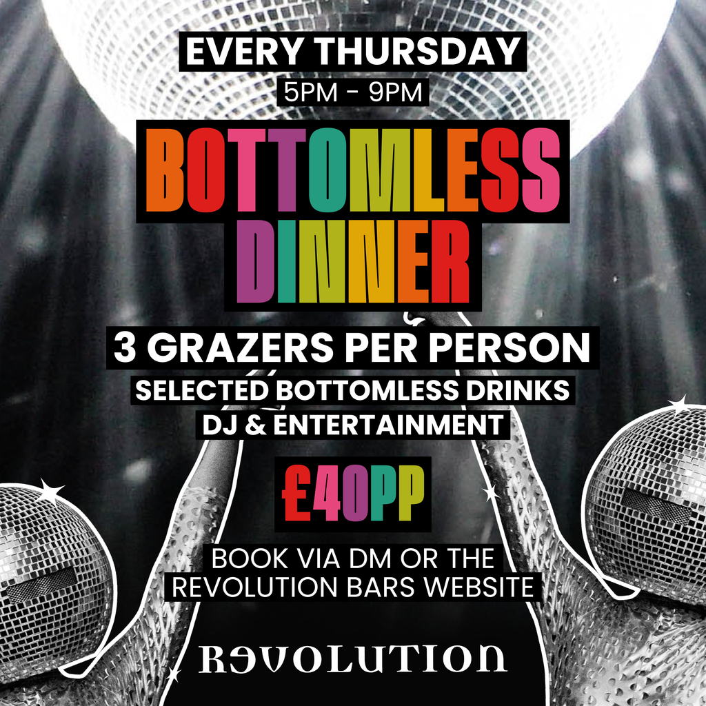 Bottomless Disco Brunch Tickets | Revolution Parsonage Gardens In ...
