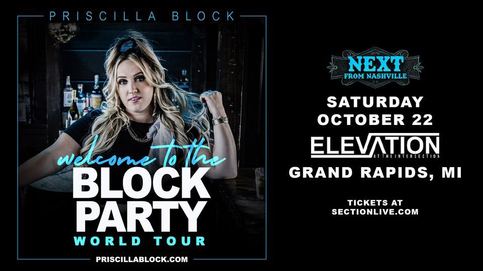 B93 present Priscilla Block: Welcome to the Block Party World Tour at ...