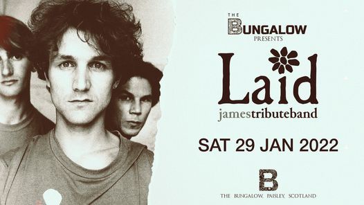 JAMES Tribute - LAID at The Bungalow, Paisley. | The Bungalow, Paisley ...