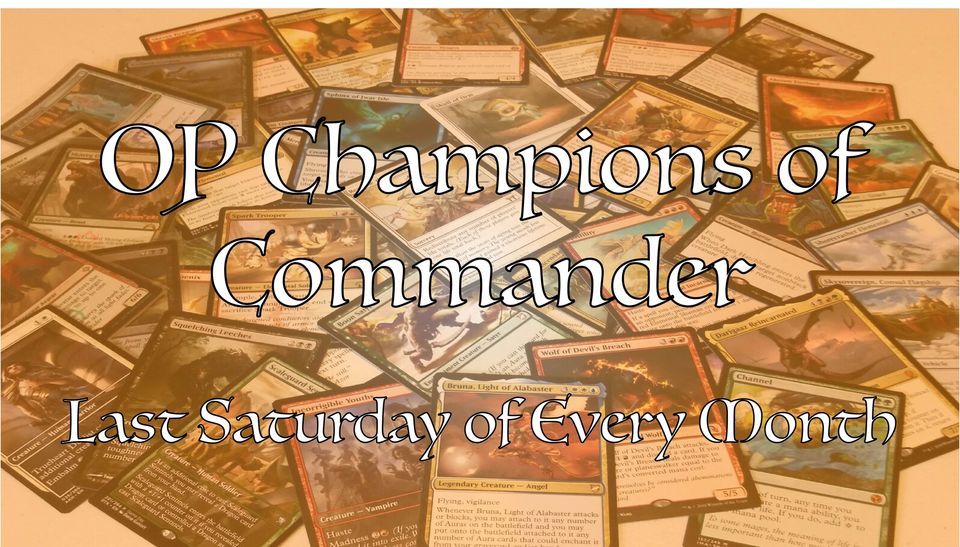 Commander Tournament #19 | OP Comics & Games, Santa Rosa, CA | March 25 ...