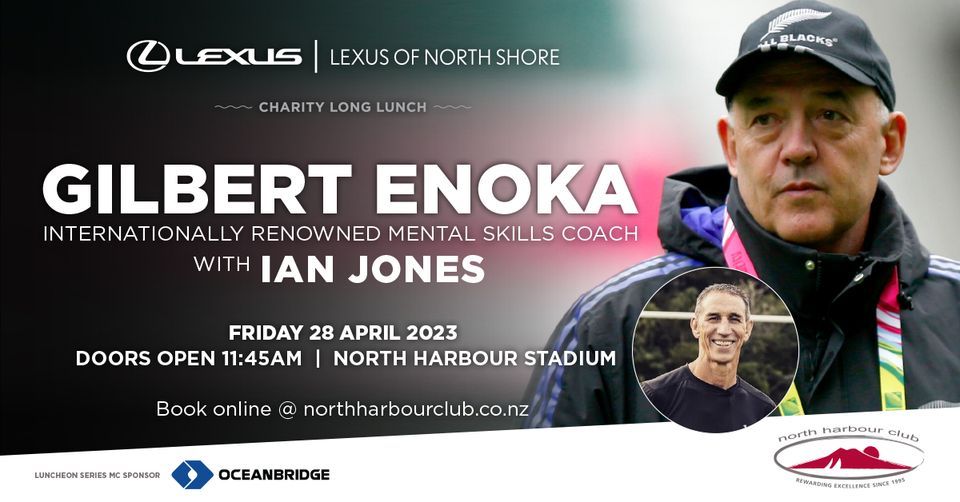 Lexus of North Shore Charity Lunch - With Gilbert Enoka & Ian Jones, MC ...