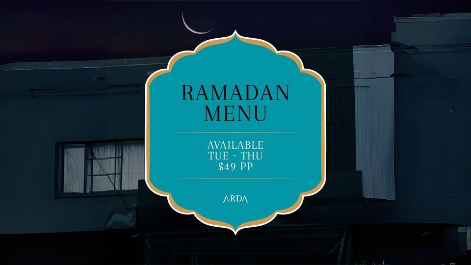 Ramadan Iftar Menu - Turkish Cuisine at 619 Glen Huntly Road ...