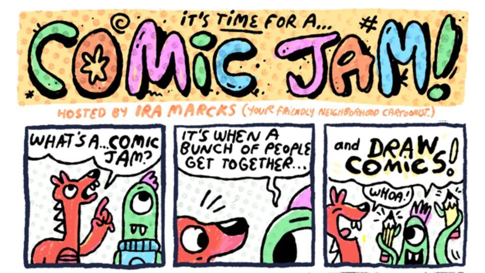 Comic Jam at Troy Public Library - with Ira Marcks | Troy Public ...