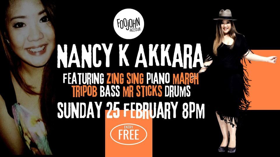 NANCY K AKKARA & FRIENDS live at Foojohn jazz club | Foojohn jazz club ...